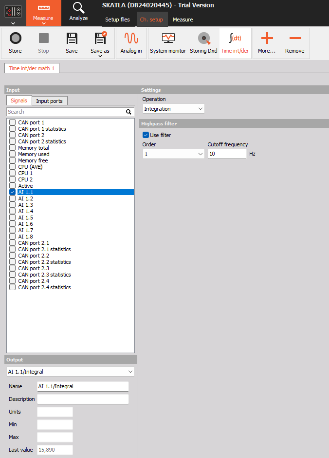 Time Int/der Math > Device Modules > Liste Des Voies De Sortie ...