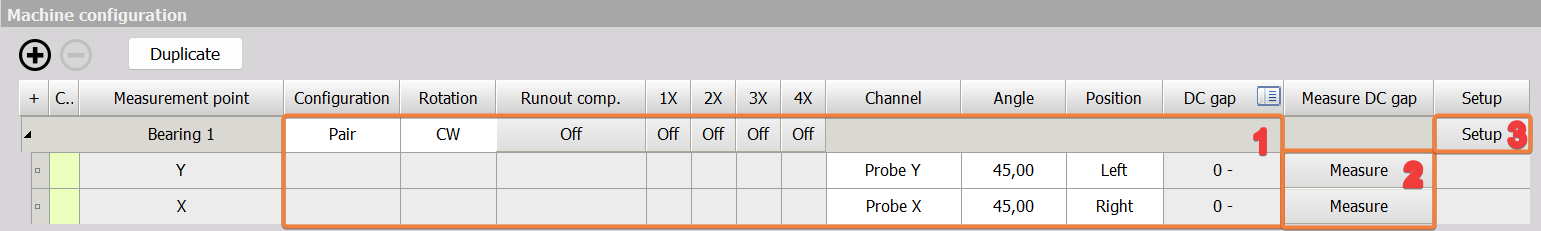 Orbit Analysis > Machinery Diagnostics > Modules > Setup | Dewesoft X ...