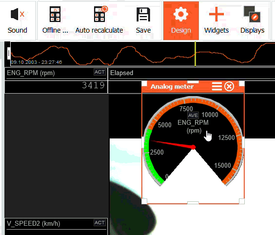 Display Customization > Displays > Measure | Dewesoft X Manual EN