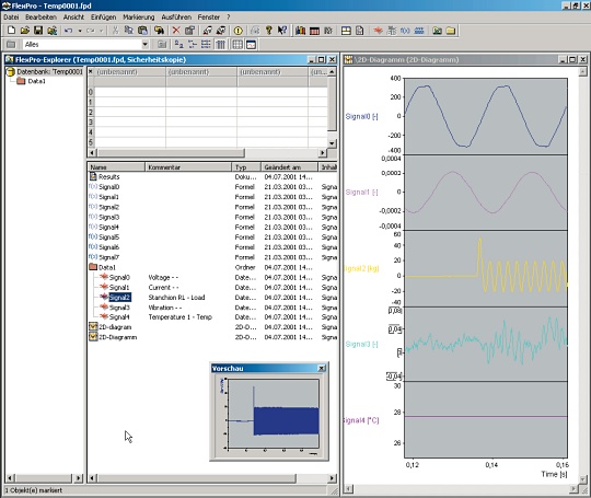 to Flexpro and Ms Excel > Exporting Data > Analyse | Dewesoft X Manual EN